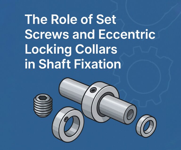 The Role of Set Screws and Eccentric Locking Collars in Shaft Fixation ...