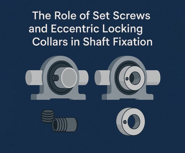 The Role of Set Screws and Eccentric Locking Collars in Shaft Fixation - Bearings and Bearing ...